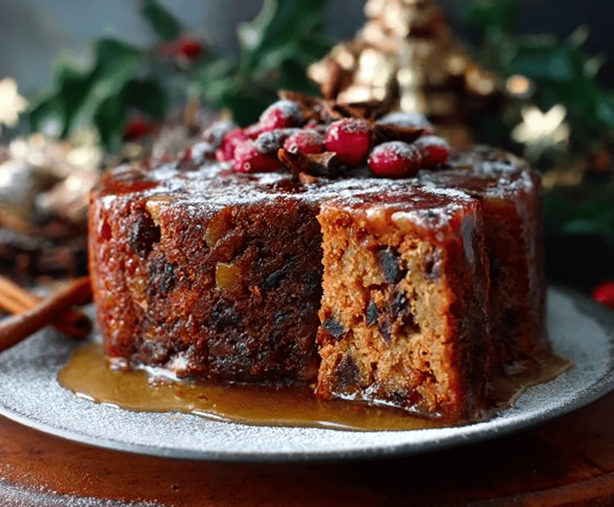 Easy Rich Christmas Rum Cake