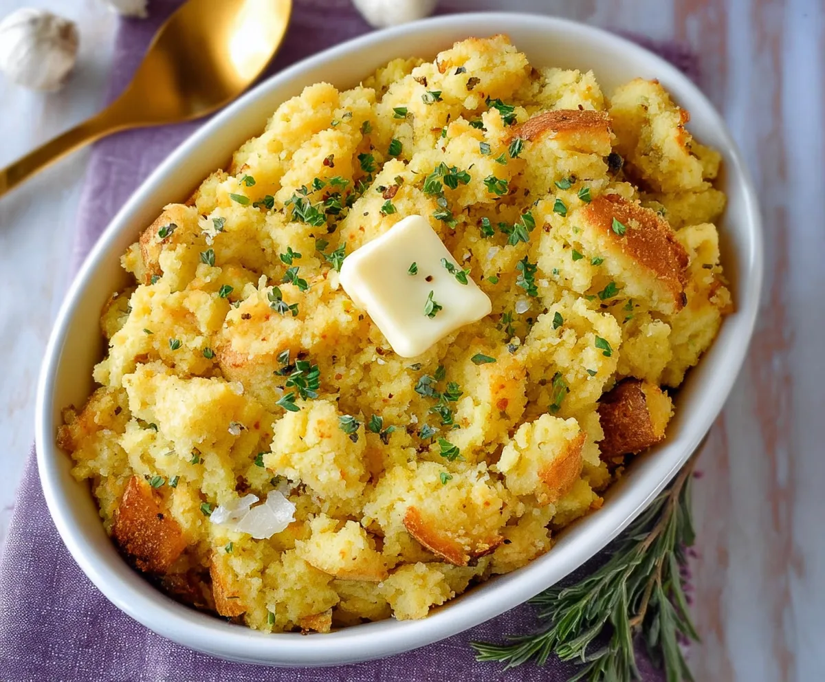 Easy Classic Cornbread Stuffing Recipe