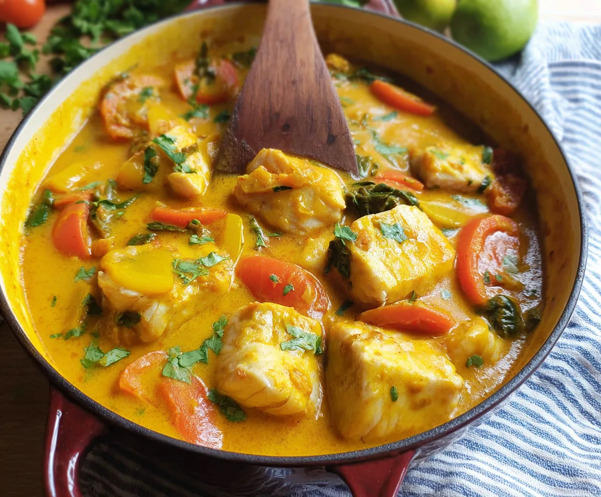 Coconut Curry Fish Stew Recipe