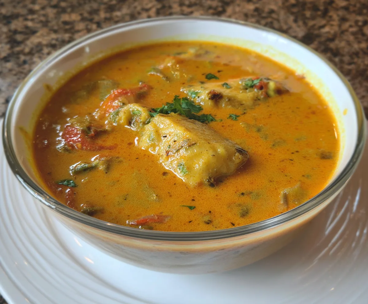 Easy Coconut Curry Fish Stew