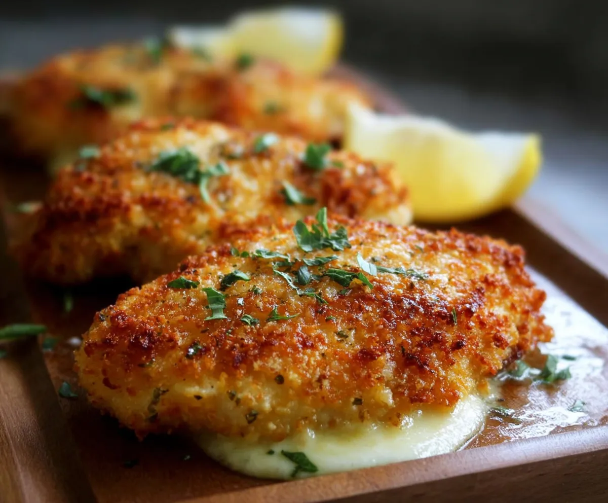 Crispy Baked Parmesan Chicken Cutlets