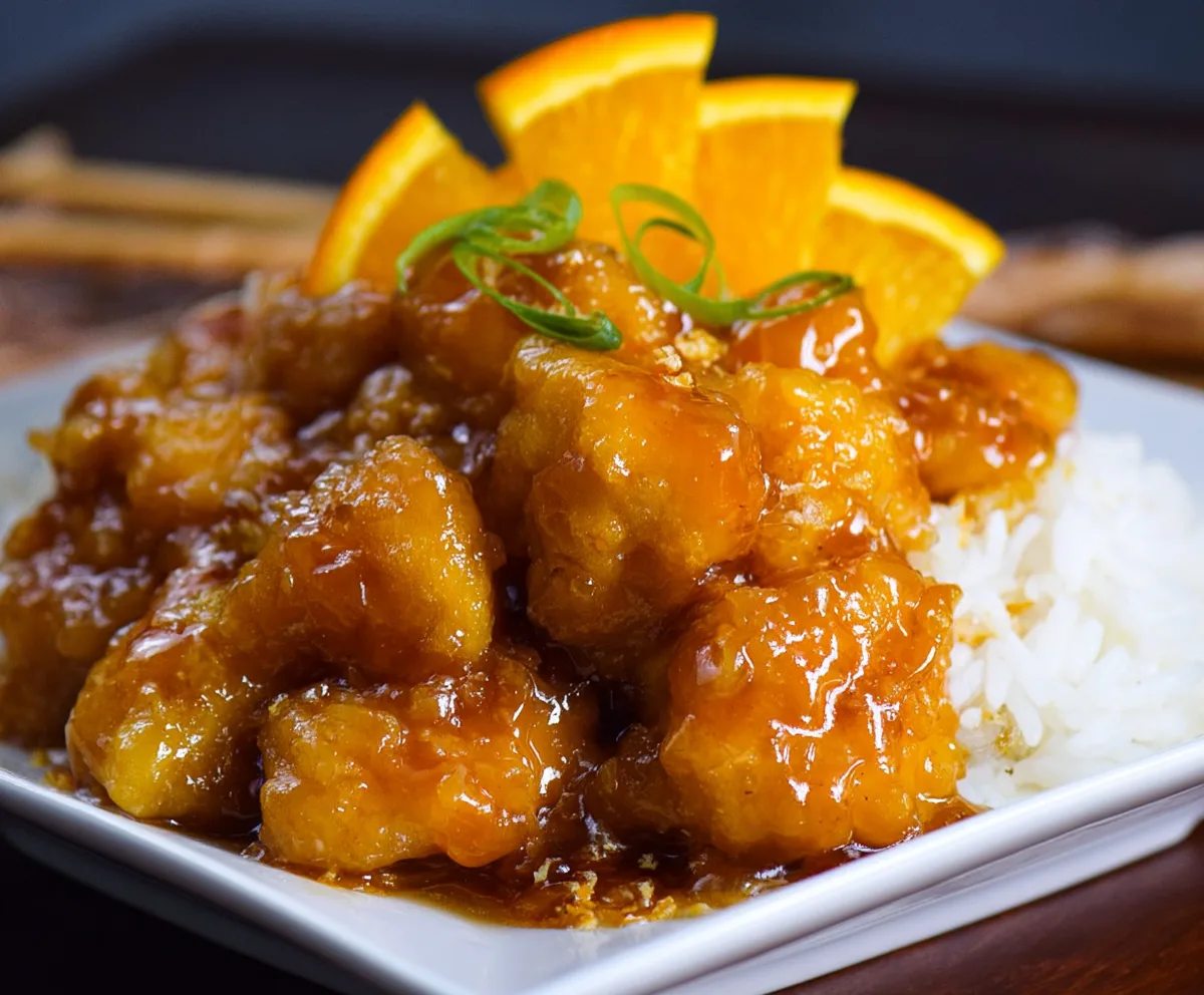 Easy Sweet & Sour Orange Chicken